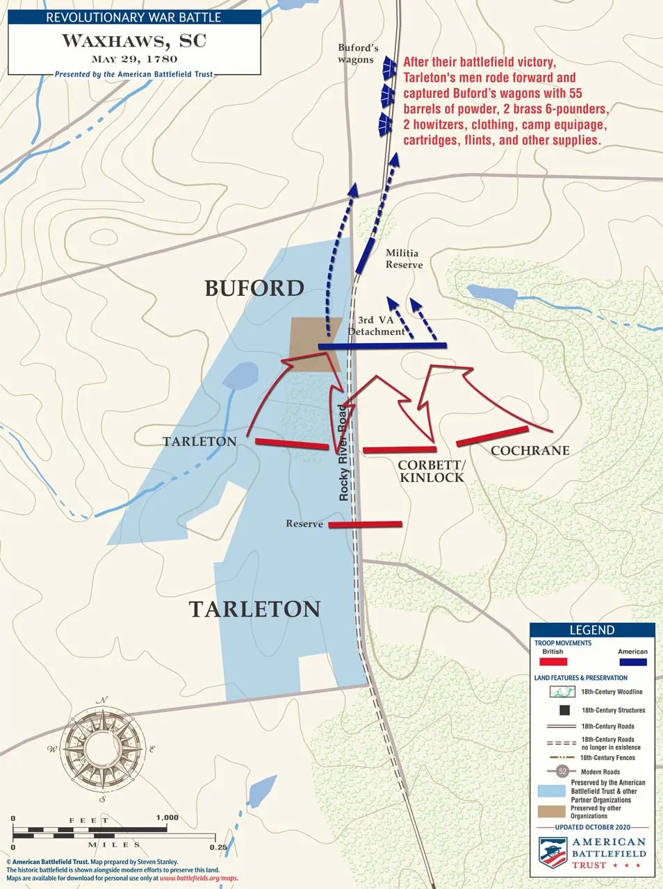 Waxhaws | May 29, 1780 | The Liberty Trail